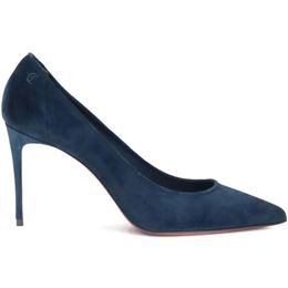 Christian Louboutin Hohe Schuhe - With Heel Blue - Gr. 40 (EU) - in Blau - f&uuml;r Damen