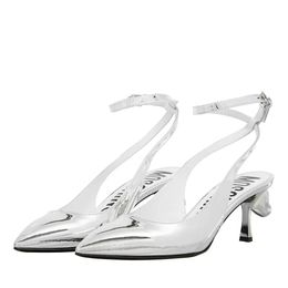Moschino Pumps & High Heels - Scarpa Donna - Gr. 39 (EU) - in Silber - f&uuml;r Damen
