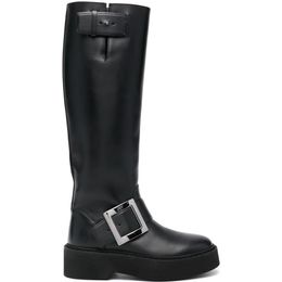 Roger Vivier Stiefel - Boots Black - Gr. 41 (EU) - in Schwarz - f&uuml;r Damen