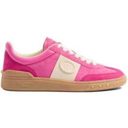 Valentino Garavani Low-Top Sneaker - Sneakers Fuchsia - Gr. 36 (EU) - in Gold - f&uuml;r Damen