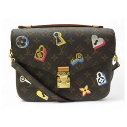 Louis Vuitton Crossbody Bags - Louis Vuitton METIS M44366 MONOGRAM LOVELOCK CANVA - Gr. unisize - in Braun - f&uuml;r Damen