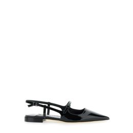 Jimmy Choo Didi Flat' Black Ballerinas - Gr. 37,5 (EU) - in Schwarz