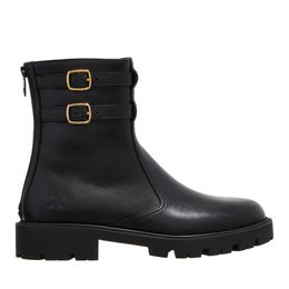 C&eacute;line Celine Stiefeletten - Double Buckle Boots - Gr. 41 (EU) - in Schwarz - f&uuml;r Damen