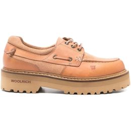 Woolrich Loafer - Flat Shoes Camel - Gr. 38 (EU) - in Beige - f&uuml;r Damen