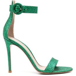 Gianvito Rossi Sandalen - Sandals Green - Gr. 36,5 (EU) - in Gr&uuml;n - f&uuml;r Damen