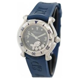Chopard Uhr - Chopard HAPPY SPORT HAPPY FISH UHR 278923-3001 QUA - Gr. unisize - in Silber - f&uuml;r Damen