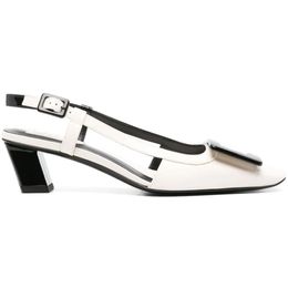 Roger Vivier Hohe Schuhe - With Heel White - Gr. 38,5 (EU) - in Wei&szlig; - f&uuml;r Damen