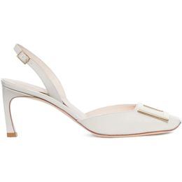 Roger Vivier Hohe Schuhe - With Heel White - Gr. 37,5 (EU) - in Wei&szlig; - f&uuml;r Damen