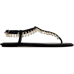 Rene Caovilla Ren&eacute; Caovilla Sandalen - Sandals Black - Gr. 37 (EU) - in Schwarz - f&uuml;r Damen