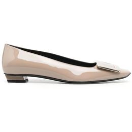 Roger Vivier Ballerinas - Flat Shoes Beige - Gr. 36 (EU) - in Beige - f&uuml;r Damen