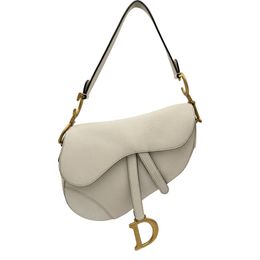 Christian Dior Crossbody Bags - Dior Saddlebag - Latte - Gr. unisize - in Beige - f&uuml;r Damen