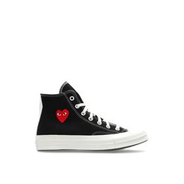 Comme des Gar&ccedil;ons Comme des Garcons Low-Top Sneaker - High-Top Sneakers With Iconic Heart Logo - Gr. 44 (EU) - in Schwarz - f&uuml;r Damen