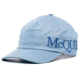 Alexander McQueen Caps & M&uuml;tzen - Hats Blue - Gr. M - in Blau - f&uuml;r Damen