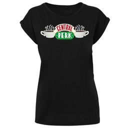 F4NT4STIC T-Shirt 'FRIENDS TV Serie Central Perk BLK' in schwarz | Gr.: S