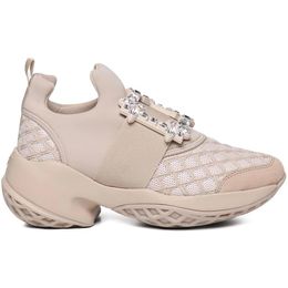 Roger Vivier Low-Top Sneaker - Sneakers Beige - Gr. 38 (EU) - in Beige - f&uuml;r Damen