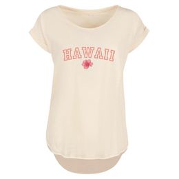 F4NT4STIC Long Cut T-Shirt Hawaii in Whitesand | Gr.: S