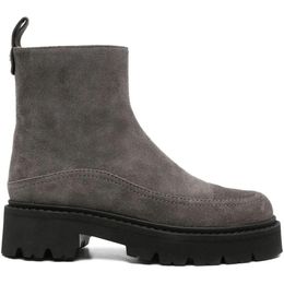 Emporio Armani Stiefel - Boots Grey - Gr. 38 (EU) - in Grau - f&uuml;r Damen
