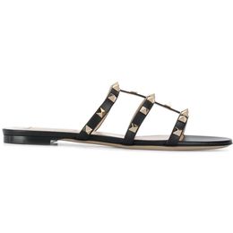 Valentino Garavani Sandalen - Sandals Black - Gr. 38,5 (EU) - in Schwarz - f&uuml;r Damen