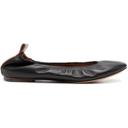 Lanvin Ballerinas - Flat Shoes Black - Gr. 36 (EU) - in Schwarz - f&uuml;r Damen