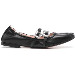 Roger Vivier Ballerinas - Flat Shoes Black - Gr. 40 (EU) - in Schwarz - f&uuml;r Damen