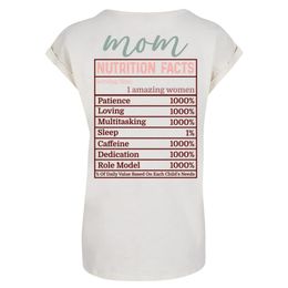 F4NT4STIC T-Shirt Mom Nutrition Facts in Whitesand | Gr.: L