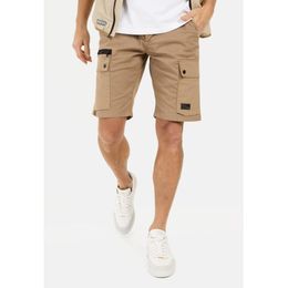 Camel Active Cargo-Shorts mit Kordelzug und Stretch in Braun | Gr.: W31