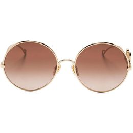 Chlo&eacute; Chlo&eacute; Sonnenbrille - Sunglasses Golden - Gr. unisize - in Gold - f&uuml;r Damen