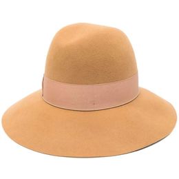 Borsalino Caps & M&uuml;tzen - Hats Camel - Gr. S - in Beige - f&uuml;r Damen