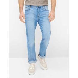 Brax Herren Five-Pocket-Hose Style CLINT WARM DAYS BLUE USED, denim hellblau, Gr. 35/34