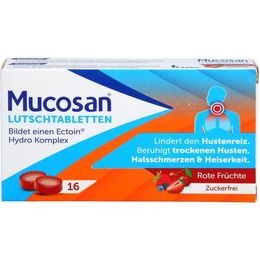 Mucosan Lutschtabletten rote Fr&uuml;chte 16 St
