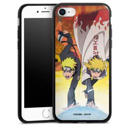 DeinDesign iPhone SE (2020) Handy Slim Case extra d&uuml;nn Silikon Handyh&uuml;lle schwarz H&uuml;lle Naruto Shippuden Minato Namikaze Official Licensed Product Silikon Slim 