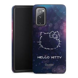 DeinDesign Galaxy S20 FE Handy Panzer Handyh&uuml;lle robuste Outdoor H&uuml;lle Schutzh&uuml;lle matt Hello Kitty Weltall Merchandise Tough Case