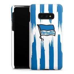 DeinDesign Galaxy S10e Handy Premium Case Smartphone Handyh&uuml;lle Schutzh&uuml;lle matt Bundesliga Hertha Bsc Official Licensed Product Premium Case