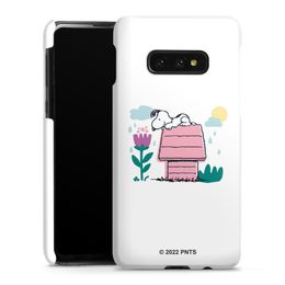 DeinDesign Galaxy S10e Handy Premium Case Smartphone Handyh&uuml;lle Schutzh&uuml;lle matt Snoopy Dog Official Licensed Product Premium Case