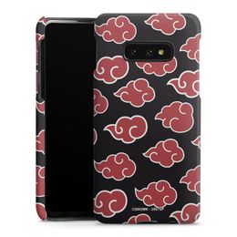 DeinDesign Galaxy S10e Handy Premium Case Smartphone Handyh&uuml;lle Schutzh&uuml;lle matt Naruto Shippuden Pattern Akatsuki Premium Case