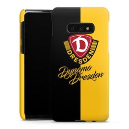 DeinDesign Galaxy S10e Handy Premium Case Smartphone Handyh&uuml;lle Schutzh&uuml;lle matt Sg Dynamo Dresden Official Licensed Product Sgd Premium Case