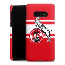 DeinDesign Galaxy S10e Handy Premium Case Smartphone Handyh&uuml;lle Schutzh&uuml;lle matt Official Licensed Product Coat Of Arms 1. Fc K&ouml;ln Premium Case