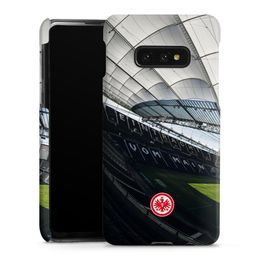 DeinDesign Galaxy S10e Handy Premium Case Smartphone Handyh&uuml;lle Schutzh&uuml;lle matt Eintracht Frankfurt Stadium Official Licensed Product Premium Case
