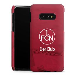 DeinDesign Galaxy S10e Handy Premium Case Smartphone Handyh&uuml;lle Schutzh&uuml;lle matt Official Licensed Product 1. Fc N&uuml;rnberg Bundesliga Premium Case