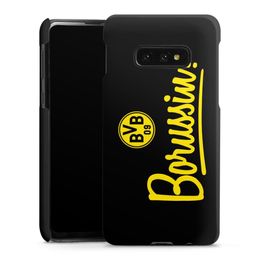 DeinDesign Galaxy S10e Handy Premium Case Smartphone Handyh&uuml;lle Schutzh&uuml;lle matt Borussia Dortmund Bvb Soccer Premium Case