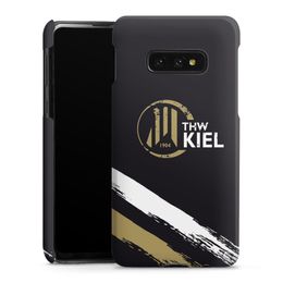 DeinDesign Galaxy S10e Handy Premium Case Smartphone Handyh&uuml;lle Schutzh&uuml;lle matt Logo Handball Thw Kiel Premium Case