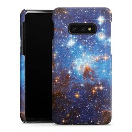 DeinDesign Galaxy S10e Handy Premium Case Smartphone Handyh&uuml;lle Schutzh&uuml;lle matt Weltall Star Galaxy Premium Case