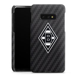 DeinDesign Galaxy S10e Handy Premium Case Smartphone Handyh&uuml;lle Schutzh&uuml;lle matt Borussia M&ouml;nchengladbach Carbon Gladbach Premium Case