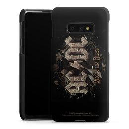 DeinDesign Galaxy S10e Handy Premium Case Smartphone Handyh&uuml;lle Schutzh&uuml;lle matt Official Licensed Product Rock Or Bust Acdc Premium Case