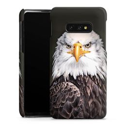 DeinDesign Galaxy S10e Handy Premium Case Smartphone Handyh&uuml;lle Schutzh&uuml;lle matt Animals Eagle Bird Premium Case