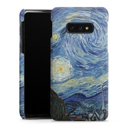 DeinDesign Galaxy S10e Handy Premium Case Smartphone Handyh&uuml;lle Schutzh&uuml;lle matt The Starry Night Kunst Premium Case