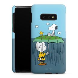 DeinDesign Galaxy S10e Handy Premium Case Smartphone Handyh&uuml;lle Schutzh&uuml;lle matt Peanuts Children Snoopy Premium Case