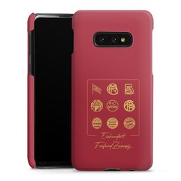 DeinDesign Galaxy S10e Handy Premium Case Smartphone Handyh&uuml;lle Schutzh&uuml;lle matt Merchandise Fc Bayern M&uuml;nchen Fcb 125 Jahre Premium Case