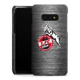 DeinDesign Galaxy S10e Handy Premium Case Smartphone Handyh&uuml;lle Schutzh&uuml;lle matt Official Licensed Product Metallic Look 1. Fc K&ouml;ln Premium Case