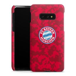 DeinDesign Galaxy S10e Handy Premium Case Smartphone Handyh&uuml;lle Schutzh&uuml;lle matt Camouflage Fcb Fc Bayern M&uuml;nchen Premium Case